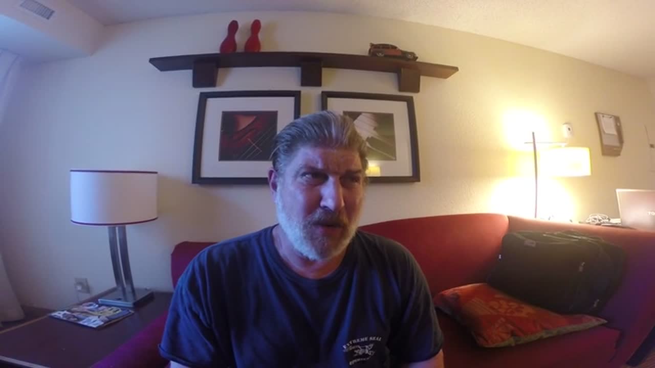 Not North. We went South to meet Dan Bernath.