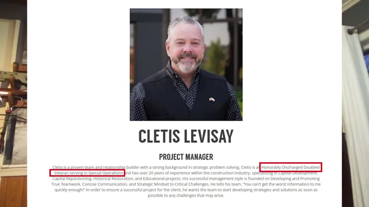 SUPER BOWL SUNDAY PHONY NAVY SEAL OF THE WEEK. Vernon Cletis Levisay. 2 Years, 9 months and 28 ...